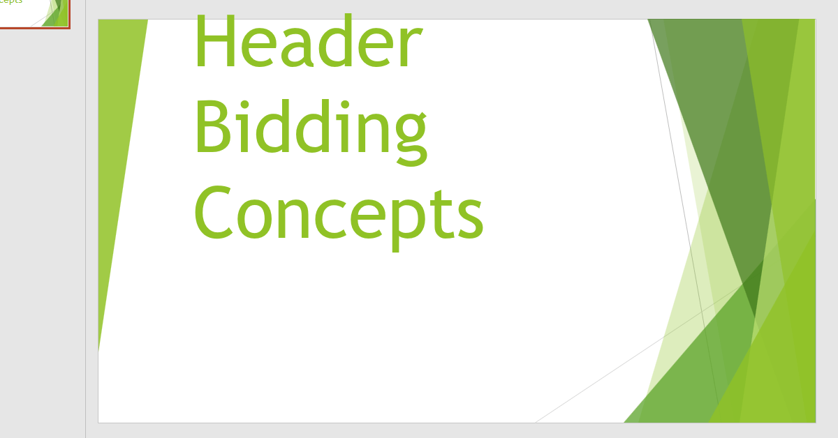 New Things to Know About Header Bidding